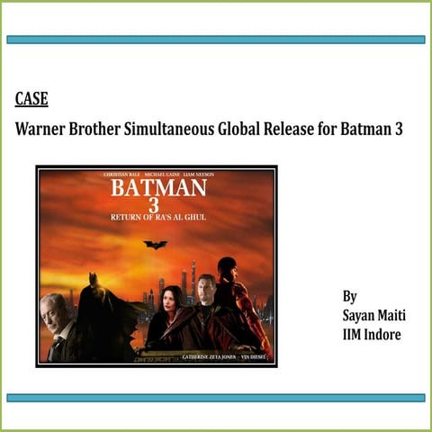 Warner bros presentation | PPT