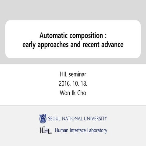 Computational Musicology in Python | PPTX
