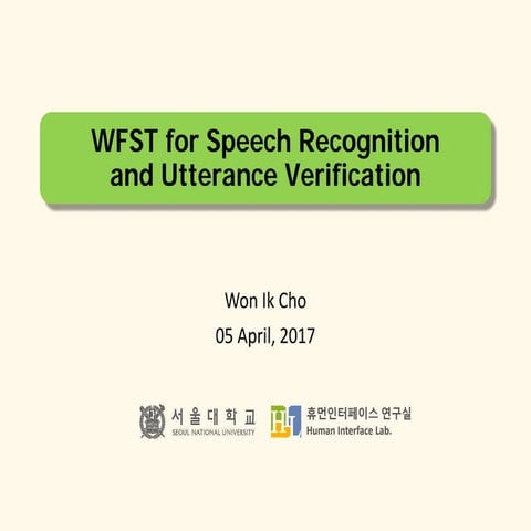 WFST | PDF
