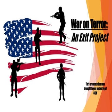 War on terror | PPTX