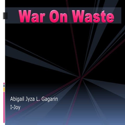 abigailgagarin_war-on-waste | PPTX