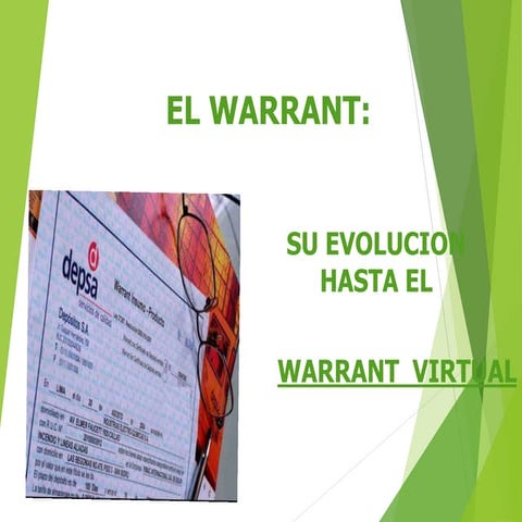 WARRANT.ppt