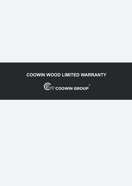 COOWIN Outdoor WPC Decking Floor Catelog | PDF