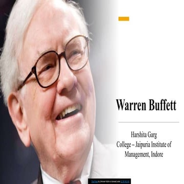 Warren Buffett | PDF