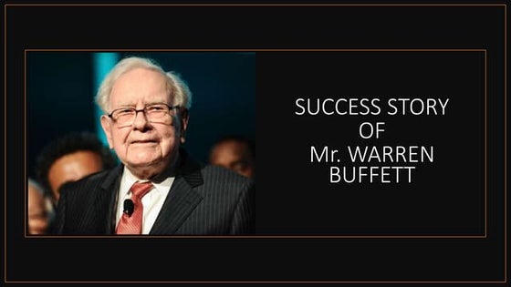 Warren buffett | PPT