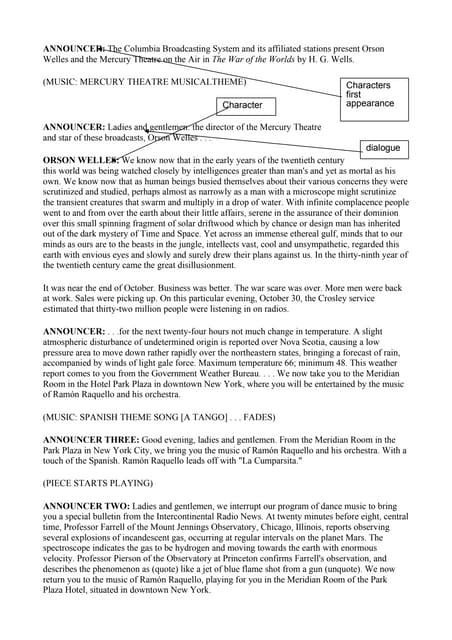 Script annotations unit 22 | PPT