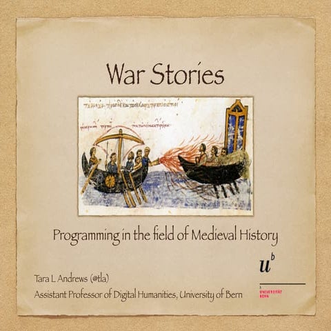 War stories: Programming in the field of medieval history | PDF