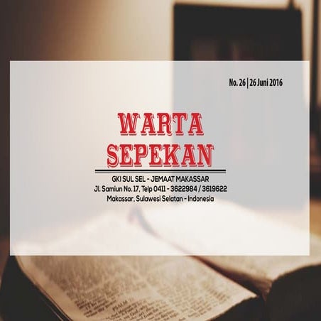 Warta 26 juni 2016 | PDF