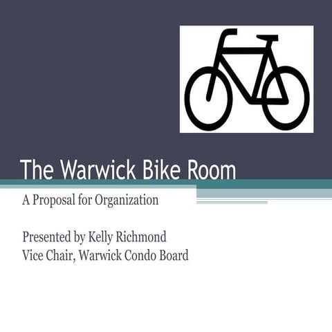Warwick Bike Room, presented to Board_09.14.11