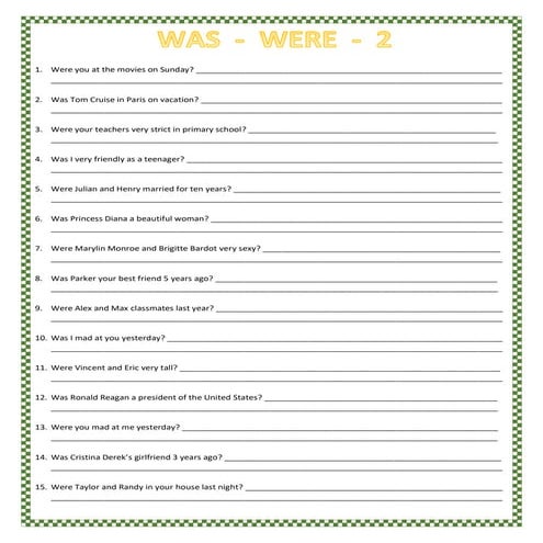 Questions for answers | PPT