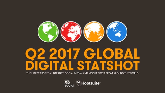 Digital in 2018: Q3 Global Digital Statshot
