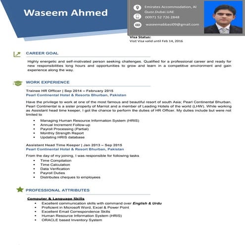 Waseem resume | PDF