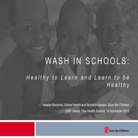 Water, Sanitation and Hygiene (WASH) in Schools | PDF