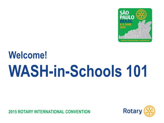 Wash in Schools Program (WinS) powerpoint presentation) | PPTX