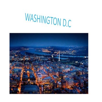 Washignton dc | PPTX