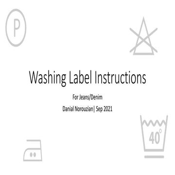 Washing label instructions by dn | PDF | Style & Fashion