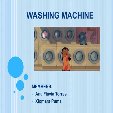Washing machine | PPTX | Bath and Shower | Personal Care