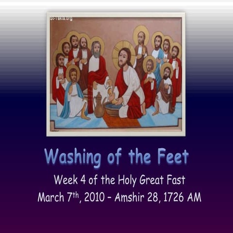 Washing Of The Feet | PPTX