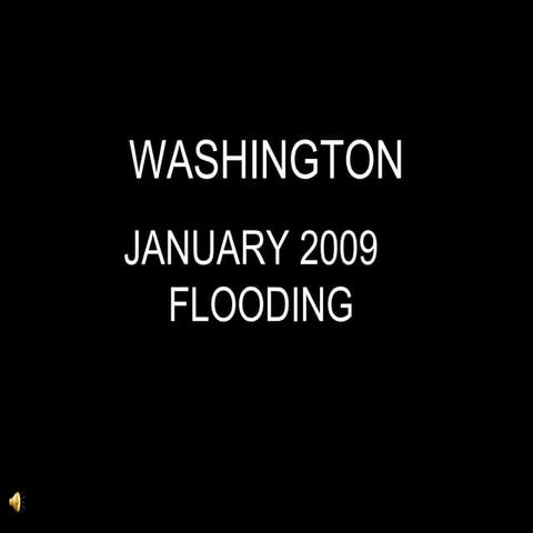 Washington 2009 Flood | PPS
