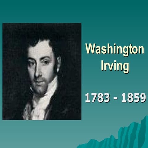 Washington Irving[1] | PPT