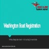 Washington boat registration | PPTX