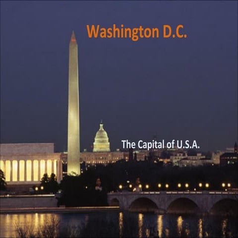 Präsentation Washington DC.auf Englisch | PPTX