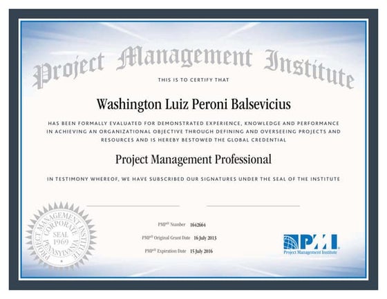 Kenneth Vallespin - Project Management Professional (PMP) Certificate | PPT
