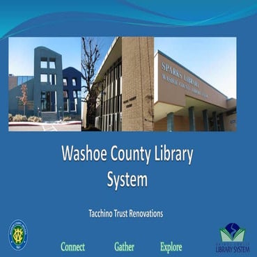 Washoe County Library System Branch Renovations 2017 2020 | PPT