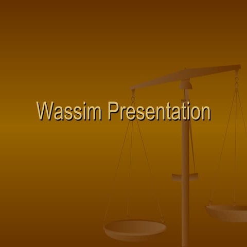 Wassim | PPT
