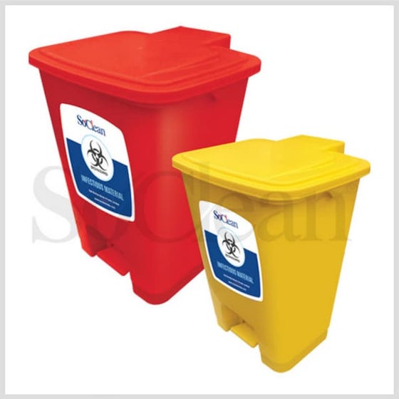 Waste Bins With Foot Paddles (Deluxe)- 10 Ltr. | PDF