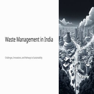Waste-Management-in-India.Introduction to waste management | PPTX