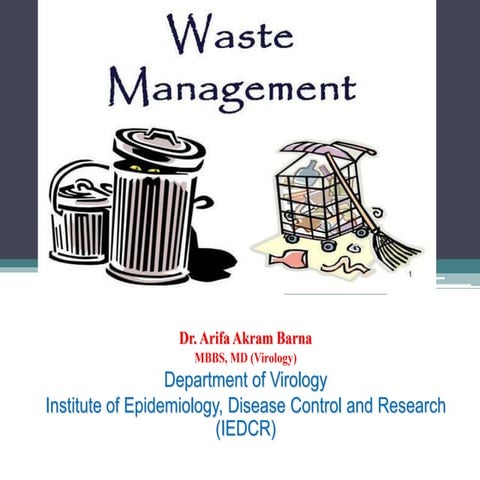 Biomedical Waste (Barna) | PPTX
