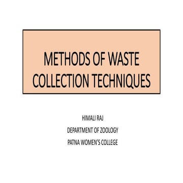 Comprehensive Methods and Container Compatibility in Waste Collection ...