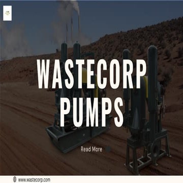 Wastecorppumps presentations