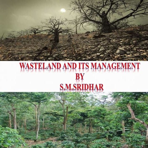 Waste land management | PPTX