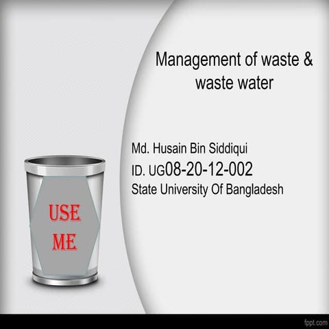 Waste management | PPT