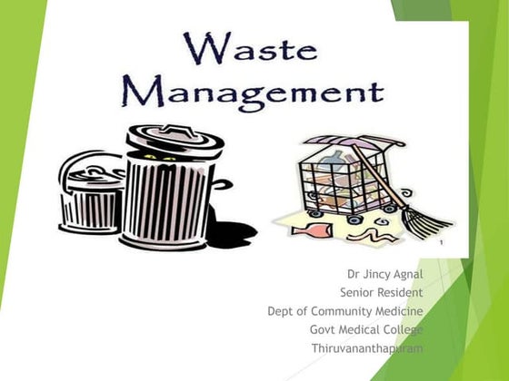 Industrial Waste Management | PPT