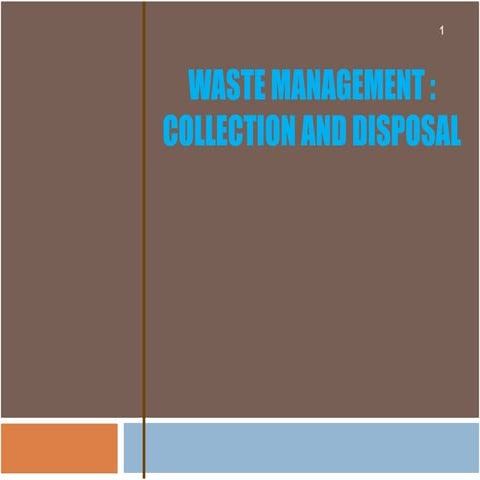 WASTE MANAGEMENT.ppt in community health nursing | PPT
