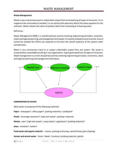 Scrap management | PPT