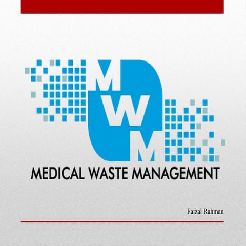 Hospital waste management | PPTX