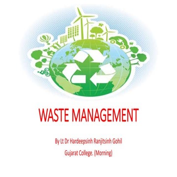 Waste management ppt | PPTX