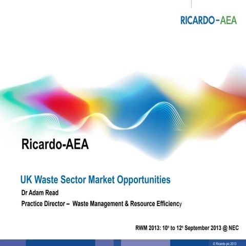 UK waste sector market opportunities | PDF
