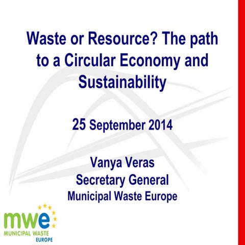 Waste or Resource the Path to a Circular Economy and Sustainability ...