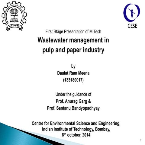 Paper Manufacturing process | PPTX