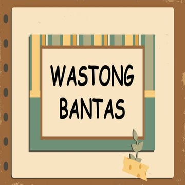 TAMANG GAMIT NG BANTAS.pptx