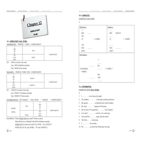 English Exercises Past Simple Be was were .pdf