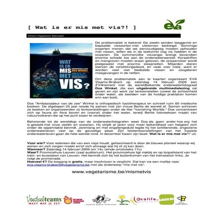 Wat Is Er Mis Met Vis | PDF
