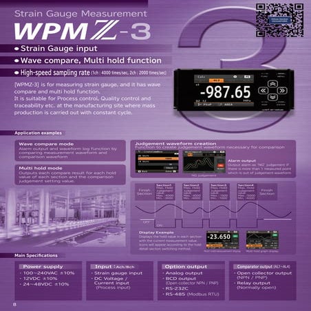 Watanabe panel meter_wpmz-3_strain_gauge_measurement | PDF