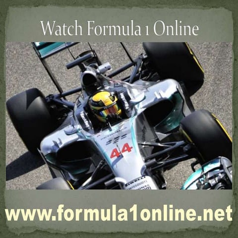 Formula 1 race australian gp 2015 | PPTX