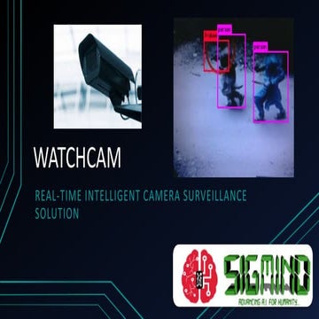 Watchcam Intelligent Video Analytics | PPT